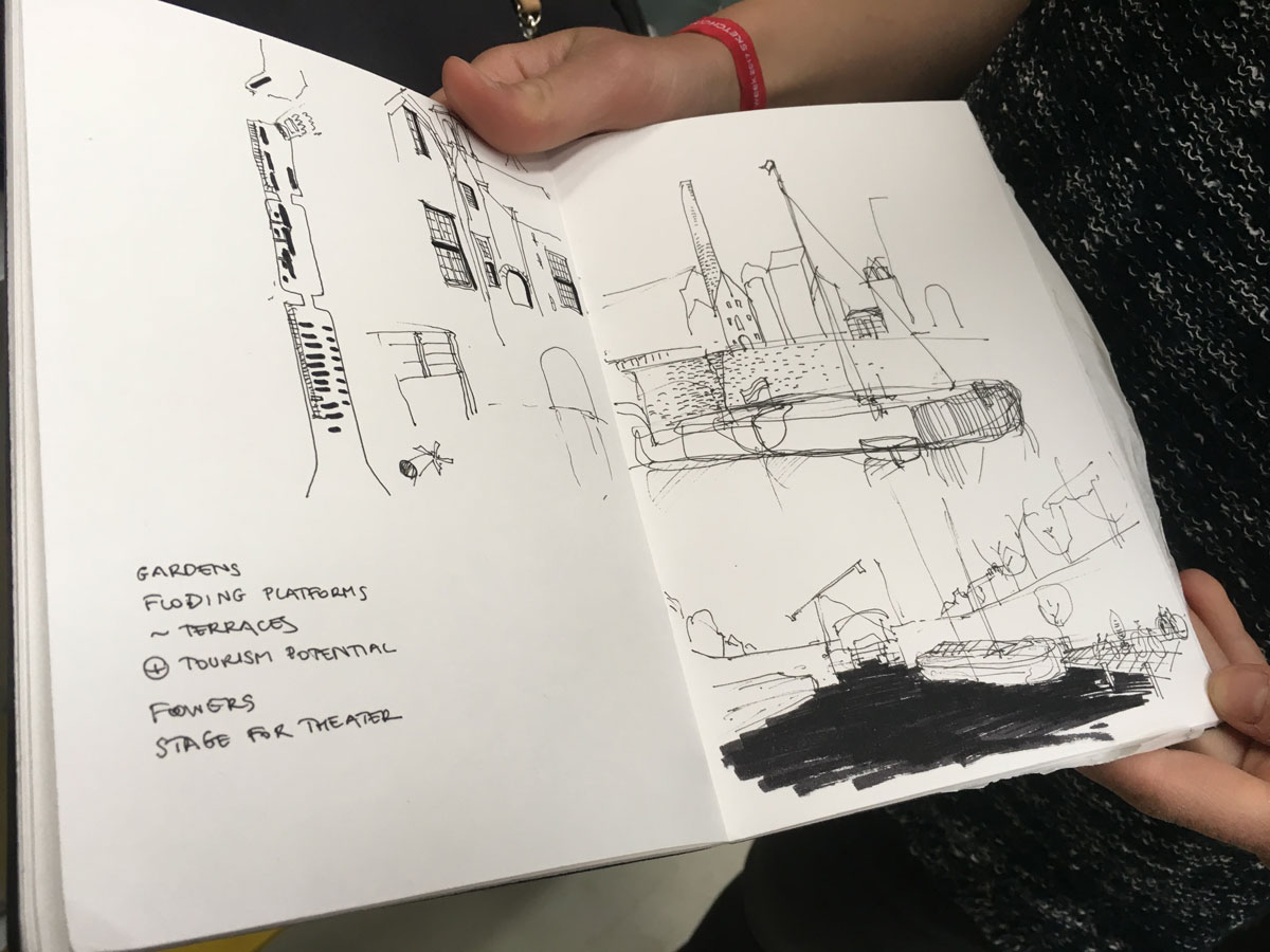 Day 2: Documentary drawing and art interventions | SketchCity.ch